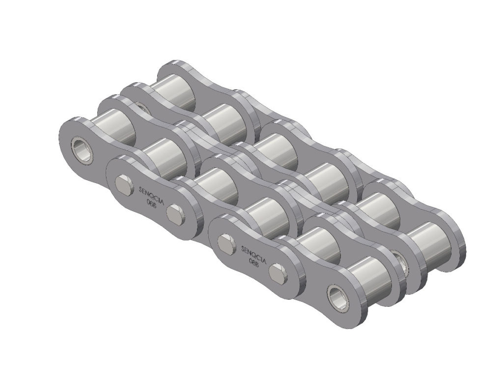MAXCO Inspire Series™ 08B-2 Riveted ISO British Standard Roller Chain ...