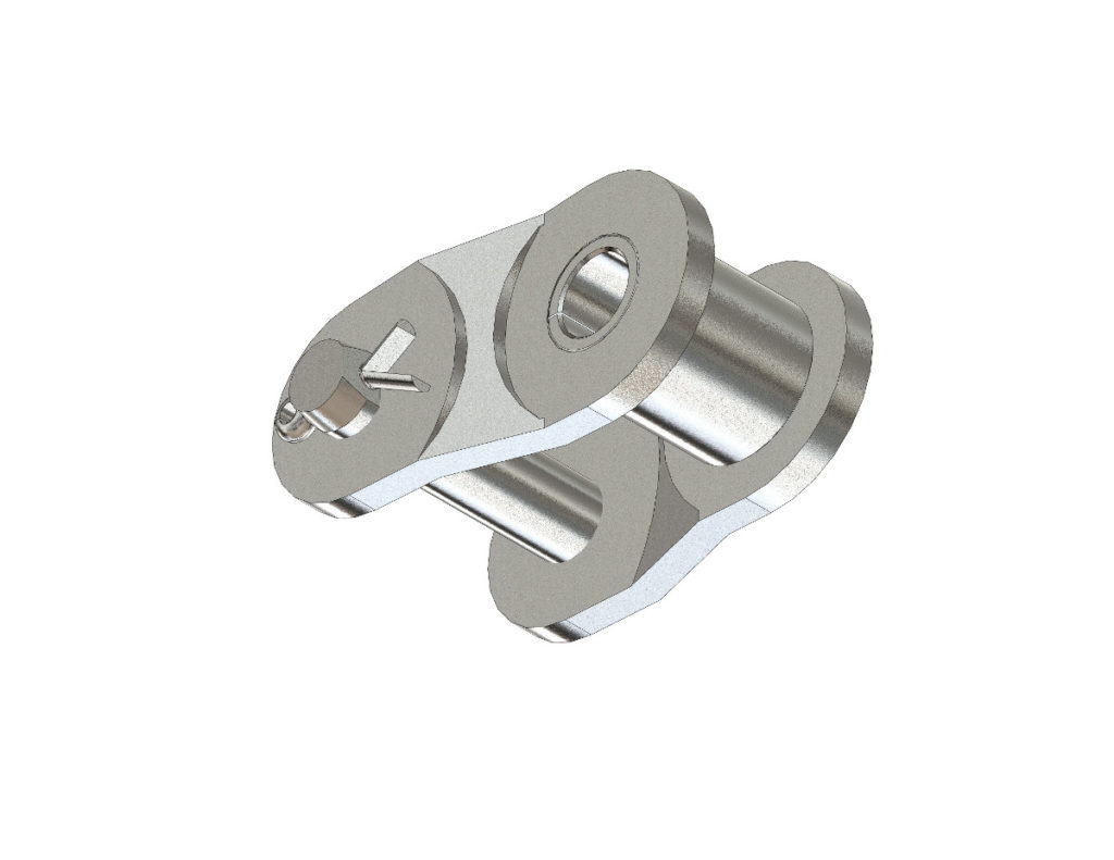 MAXCO Hi-Max® 41NP Nickel Plate Offset Link Cotter Pin Type ASME/ANSI ...