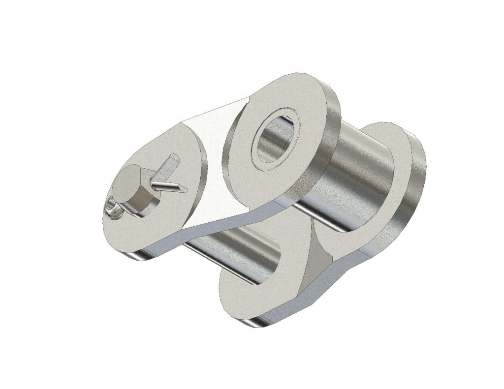 MAXCO Inspire Series™ 60NP Nickel Plate Offset Link Cotter Pin Type ...