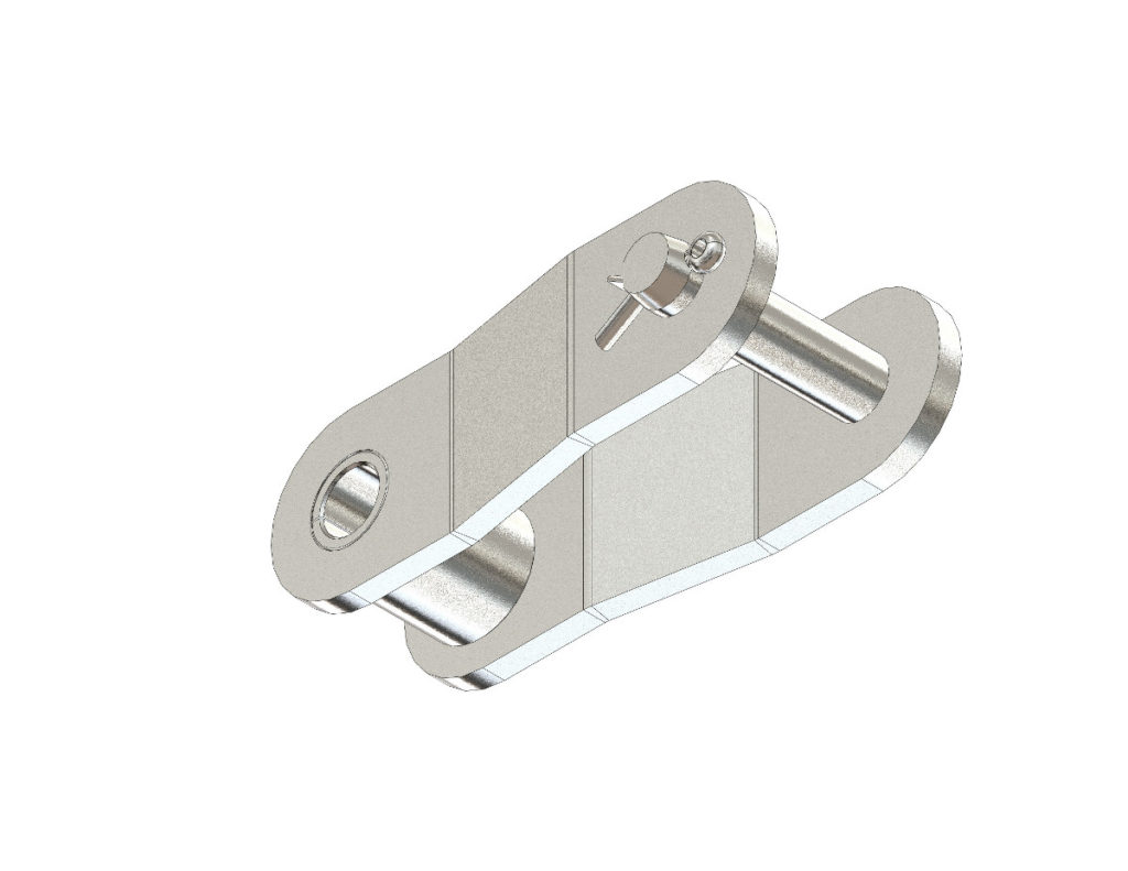 MAXCO Hi-Max® C2050NP Nickel Plate Offset Link Cotter Pin Type ASME ...