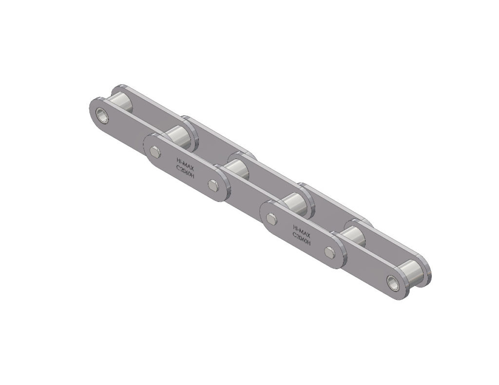 MAXCO Hi-Max® C2060H Riveted ASME/ANSI Double Pitch Roller Chain, 100ft ...