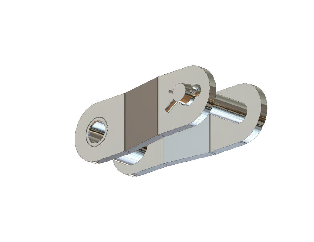 MAXCO Inspire Series™ C2060HSS 304 Stainless Steel Offset Link Cotter ...